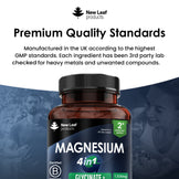 Magnesium Complex 4 in 1 Tablets | New Leaf Supplements – New Leaf Products
