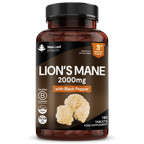 Lion's Mane Tablets | New Leaf Supplements – New Leaf Products