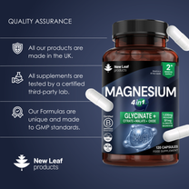 Magnesium Complex 4 in 1 Tablets | New Leaf Supplements – New Leaf Products