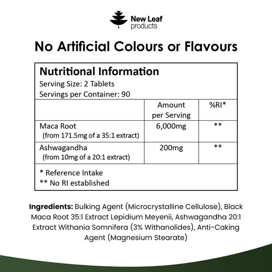 Maca Root 6000mg With Ashwagandha – 100% Peruvian Black Maca Root 180 ...