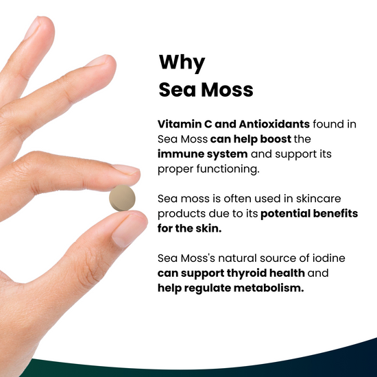 Sea Moss Tablets | New Leaf Supplements – New Leaf Products